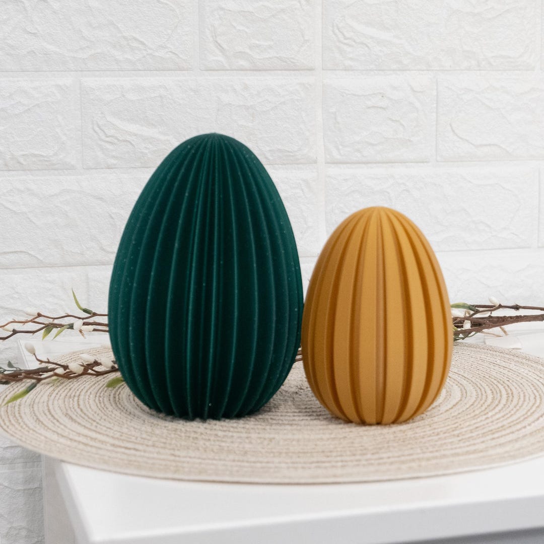 Unique Ribbed Texture Kids Easter Egg Hunt, Spring Decorations, Basket ...
