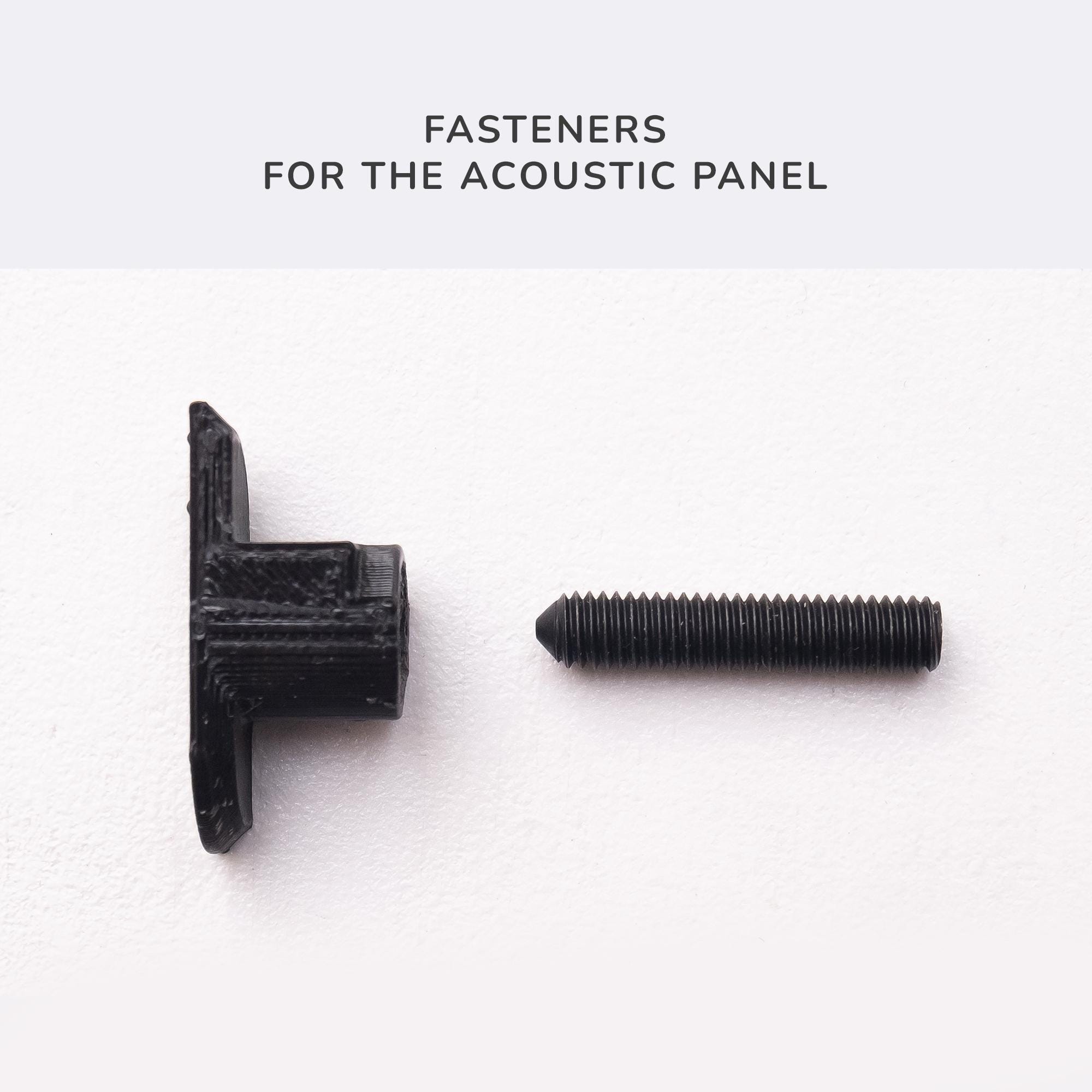 3D Hook Mount + Thread | Acoustic Panel Hook | Modern Wall Mount ...