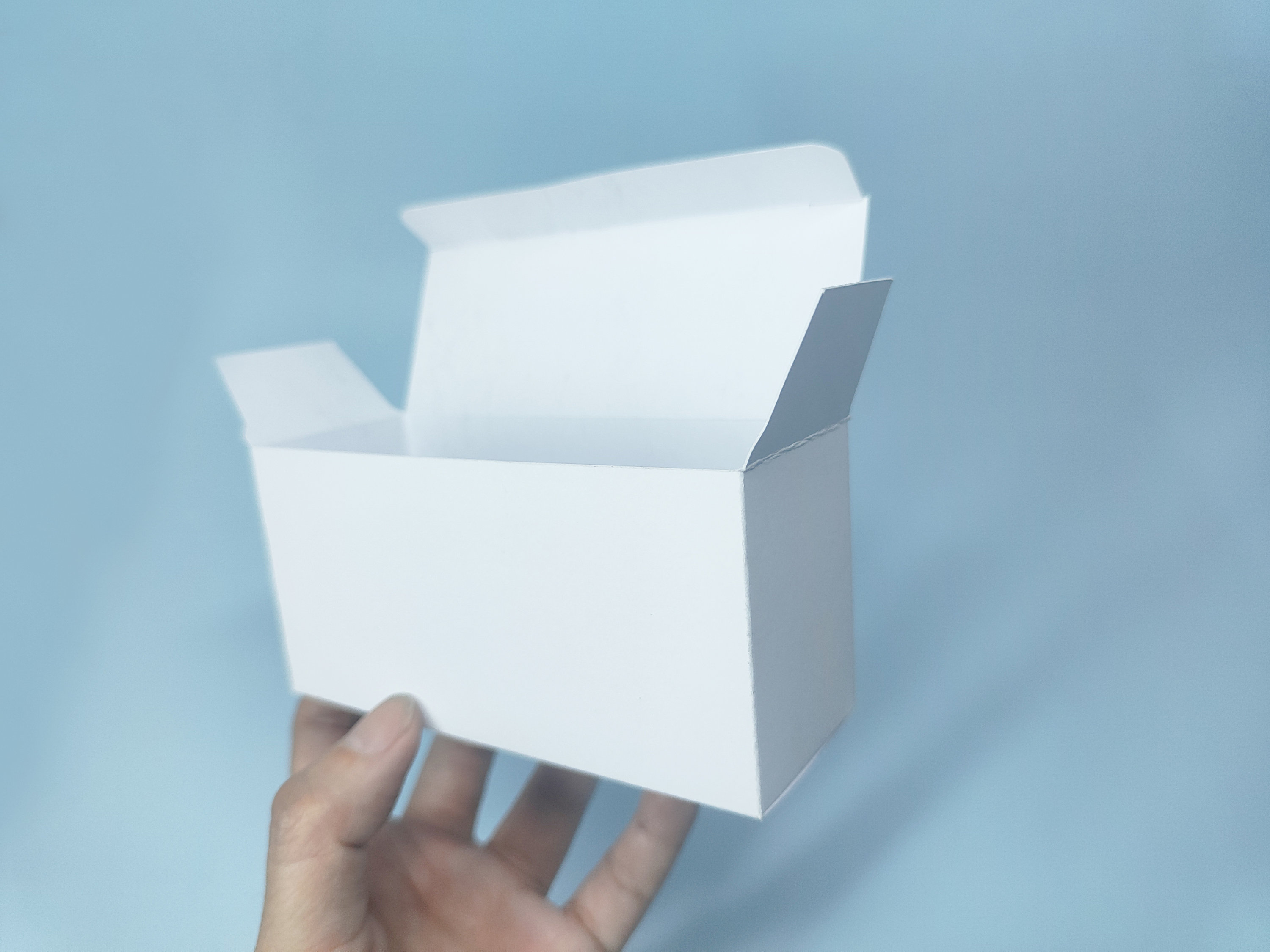 Box Packaging Template | Plain Box Die Cut Template | Cosmetic Product ...