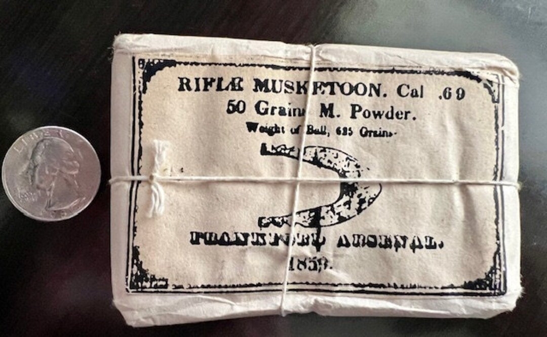 Rifle Musketoon Cal .69, 50 Grains M. Powder, Frankford Arsenal, 1859 ...