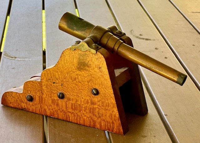 Antique U.S. Brass Signal Cannon - Etsy