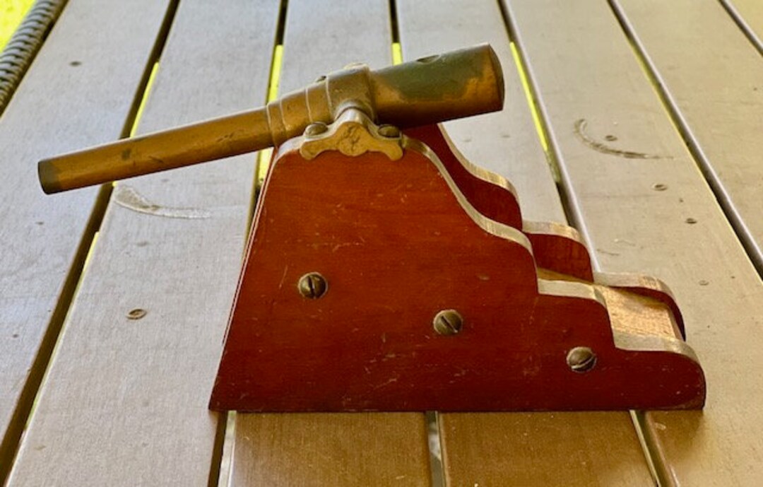 Antique U.S. Brass Signal Cannon - Etsy