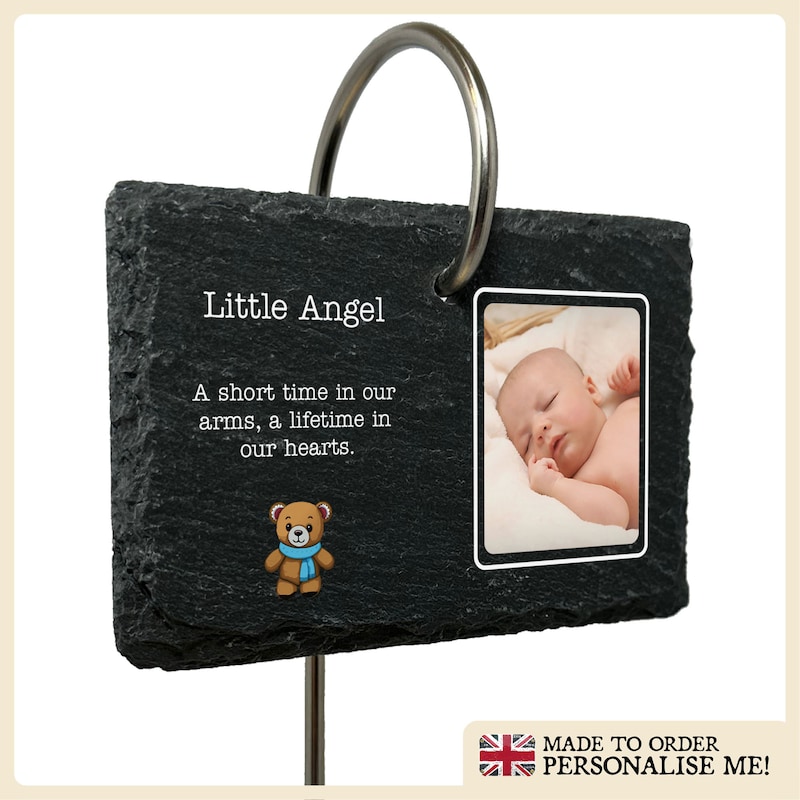 Stillborn Memorial Stone - Etsy