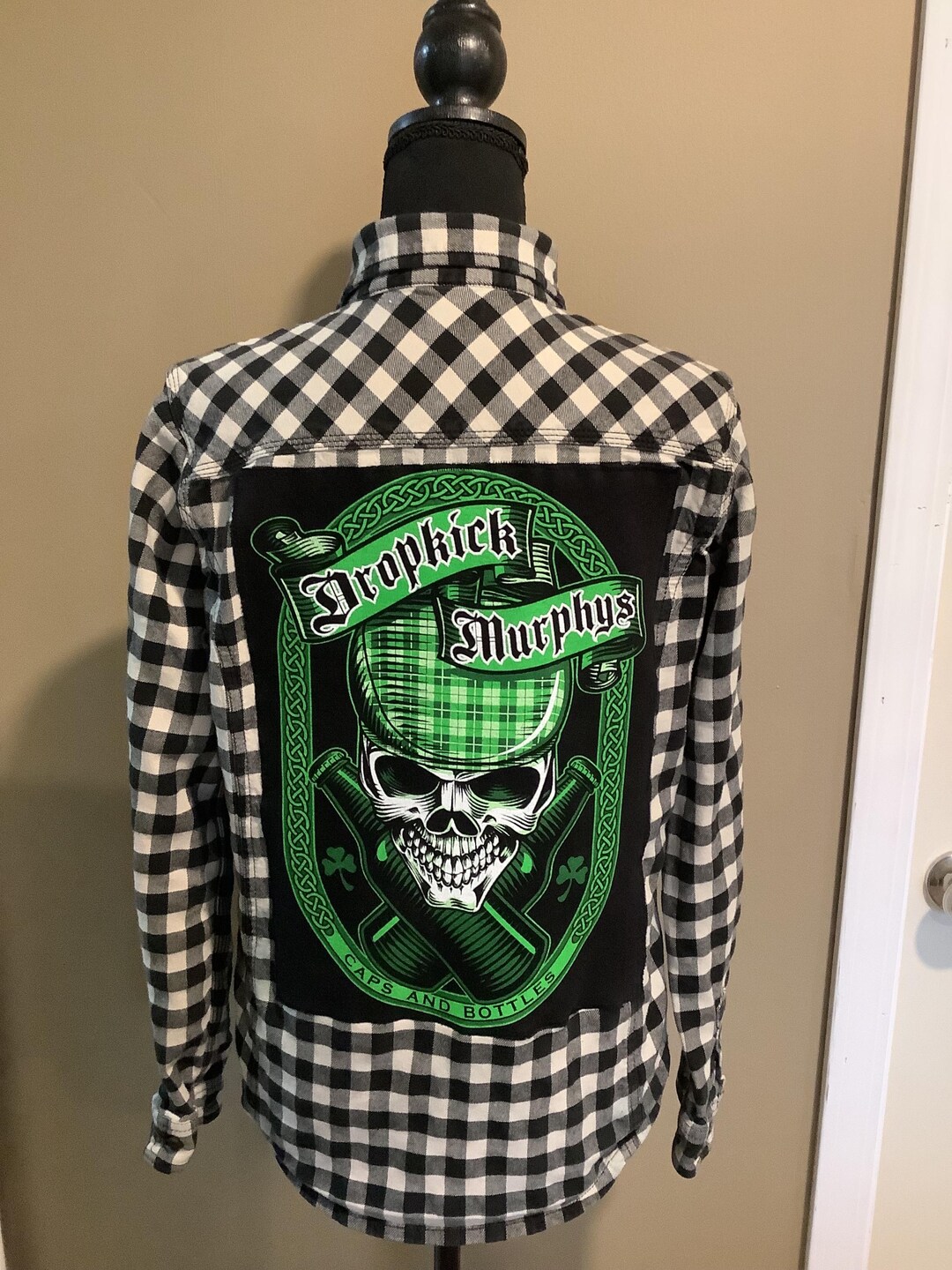 Dropkick Murphys Upcycled Women’s Lightweight Flannel - US Women’s ...