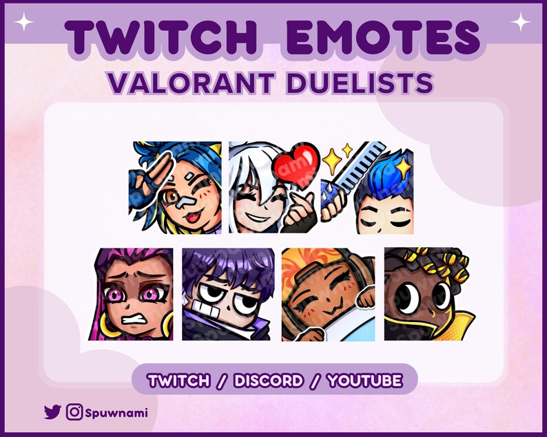 Valorant Emote Bundle | Streamer Emotes | Streaming Assets | Valorant ...