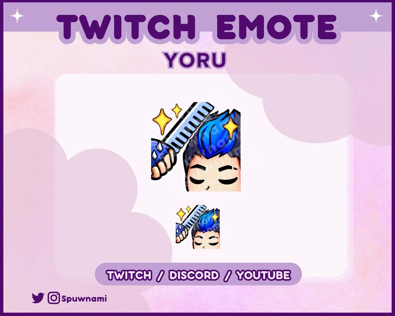 Valorant Yoru Twitch Emote | Streamer Emotes | Streaming Assets ...
