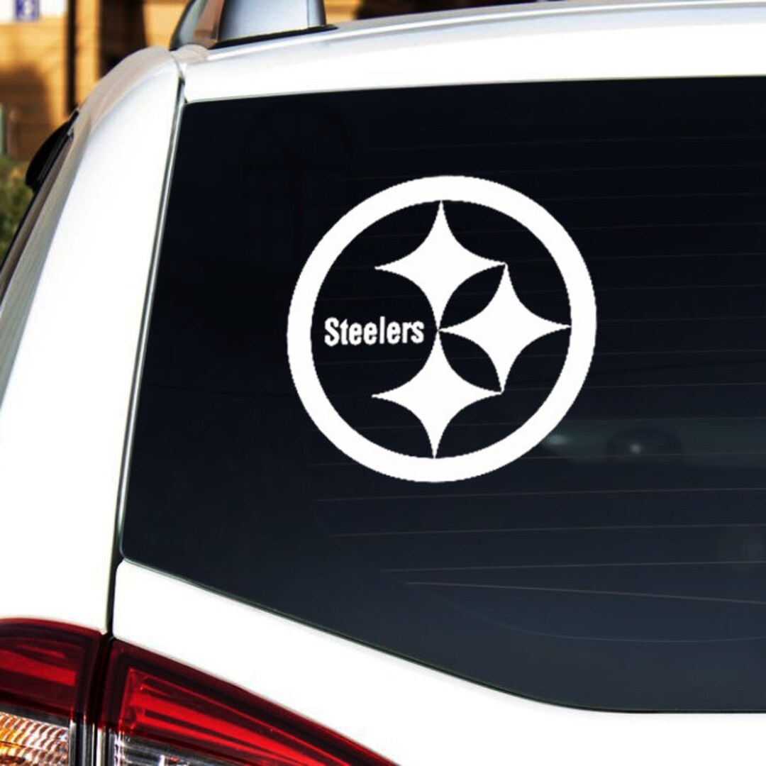 PITTSBURGH STEELERS Logo Vinyl Sticker-5 Size Options-car/truck/laptop ...