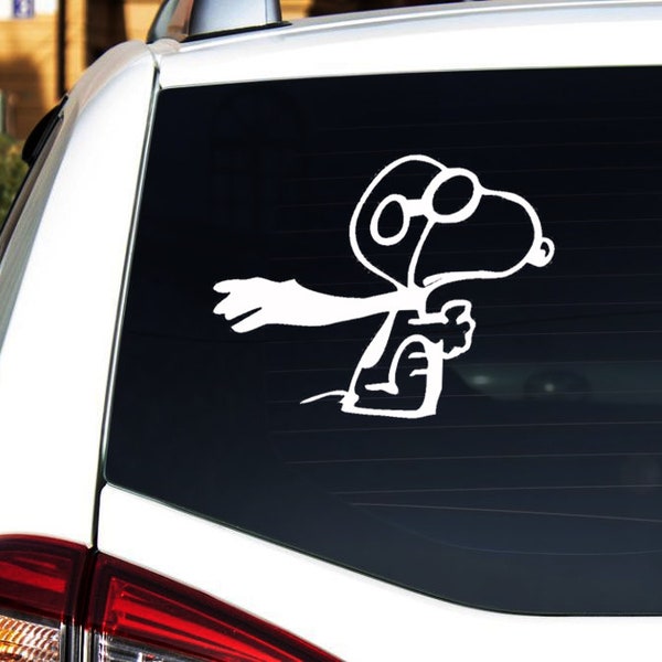 Snoopy Car Decal - Etsy