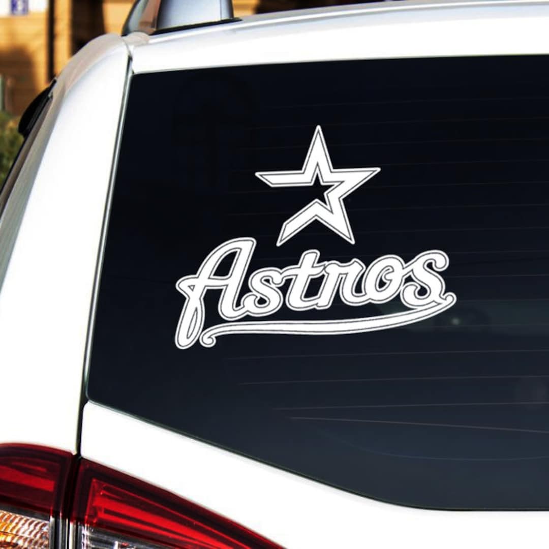 Houston Astros Logo Vinyl Sticker-5 Size Options-car/truck/laptop ...