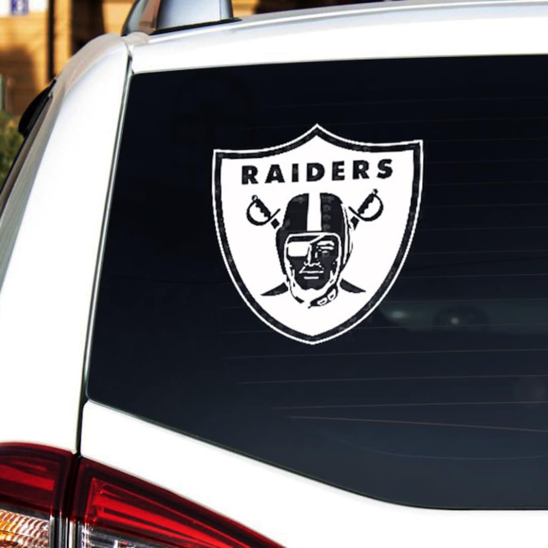 LAS VEGAS RAIDERS Logo Vinyl Sticker-5 Size Options-car/truck/laptop ...