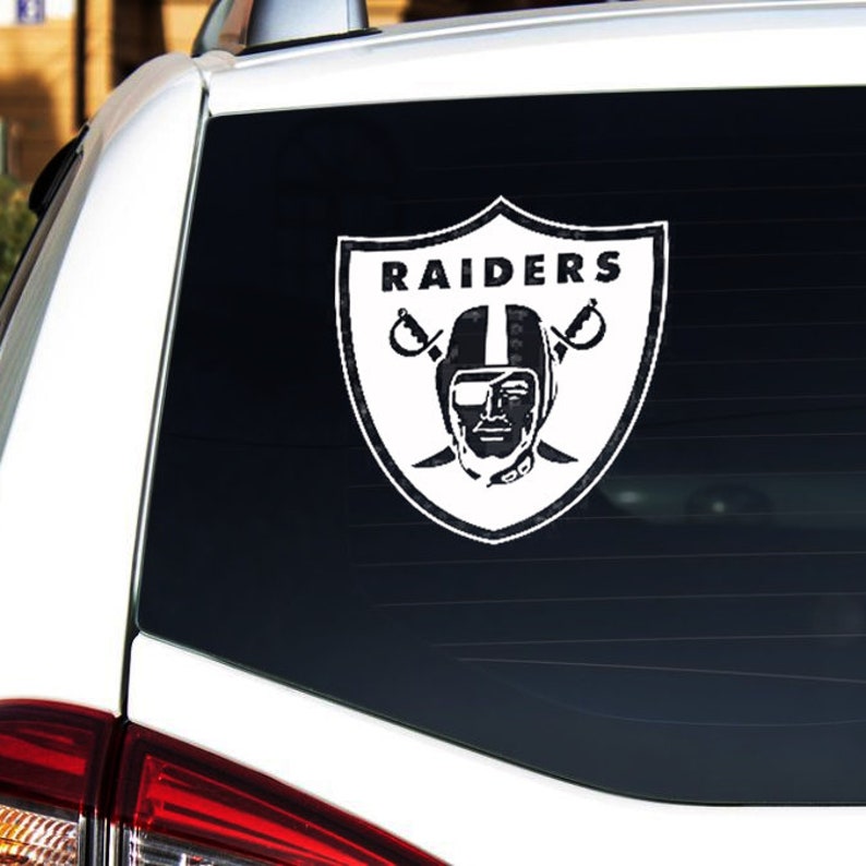 LAS VEGAS RAIDERS Logo Vinyl Sticker-5 Size Options-car/truck/laptop ...