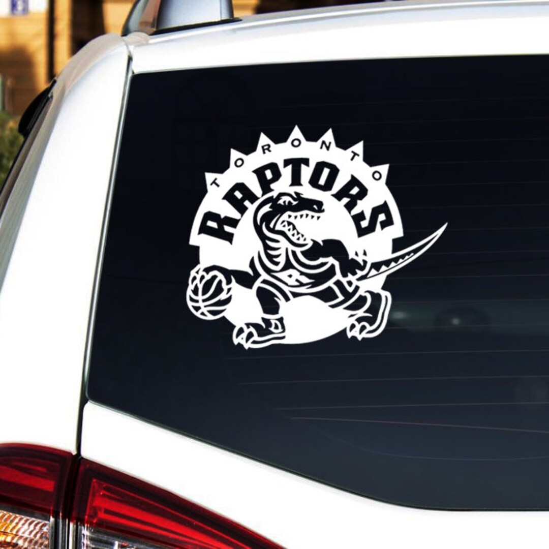 Toronto Raptors Logo Vinyl Sticker-5 Size Options-car/truck/laptop ...