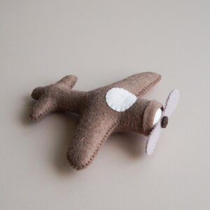 Airplane Felt Pattern DIY Plane Toy Pdf Pattern Airplane Sewing Pattern ...
