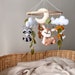 Forest Animals Baby Mobile Crib Mobile With Fox, Bear , Deer and ...