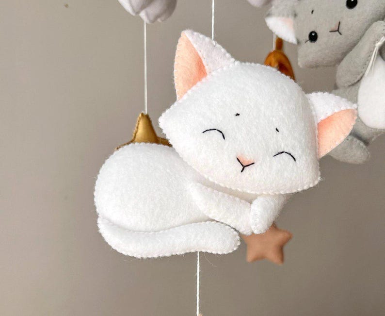 Kitten Felt Pattern DIY Cat Toy Pdf Pattern - Etsy Australia
