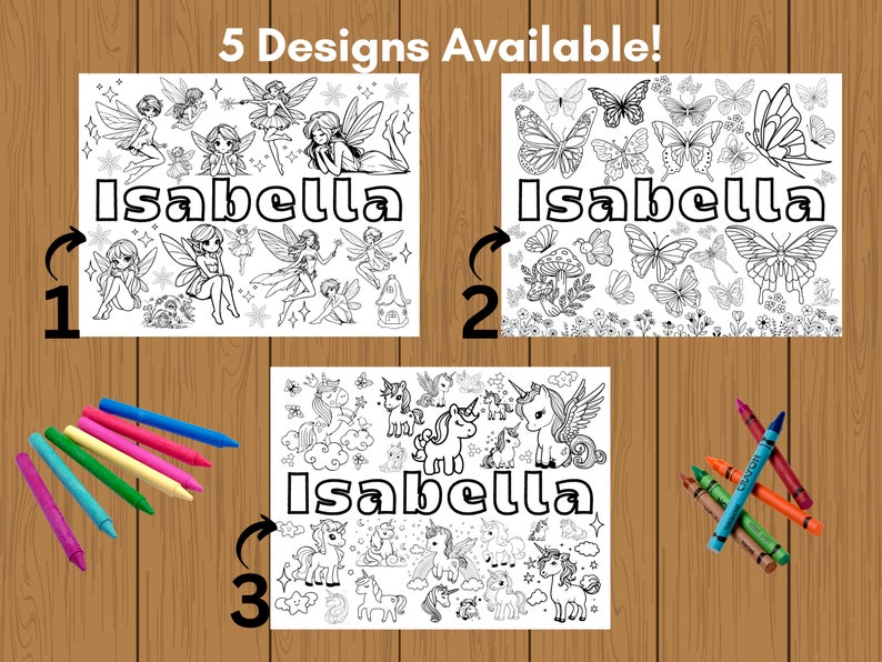 Customizable Coloring Pages for Kids Personalized Coloring Pages for ...