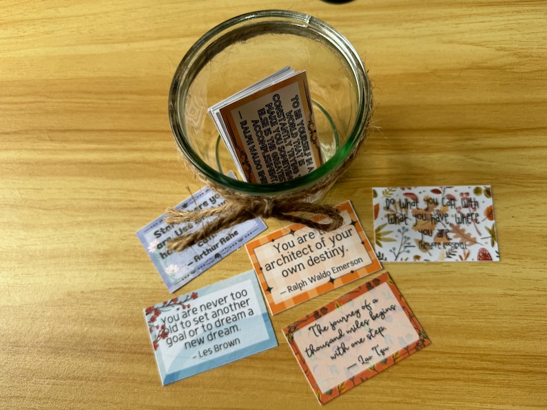 Printable Inspirational Quotes Cards, Collage Ephemera, Quotes From ...