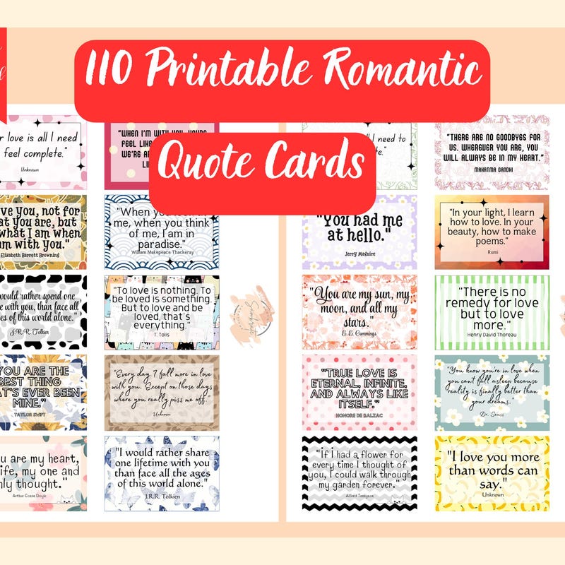 Quote Cards - Etsy
