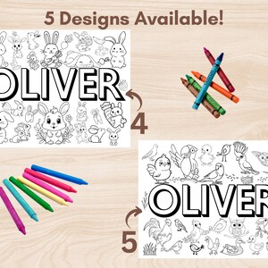 Customizable Coloring Pages for Kids Personalized Coloring Pages for ...