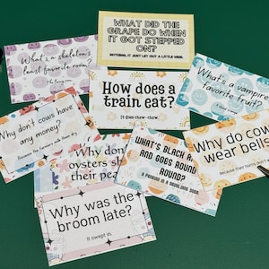 110 Funny Joke Cards: Printable Encouragement Cards (digital Download ...