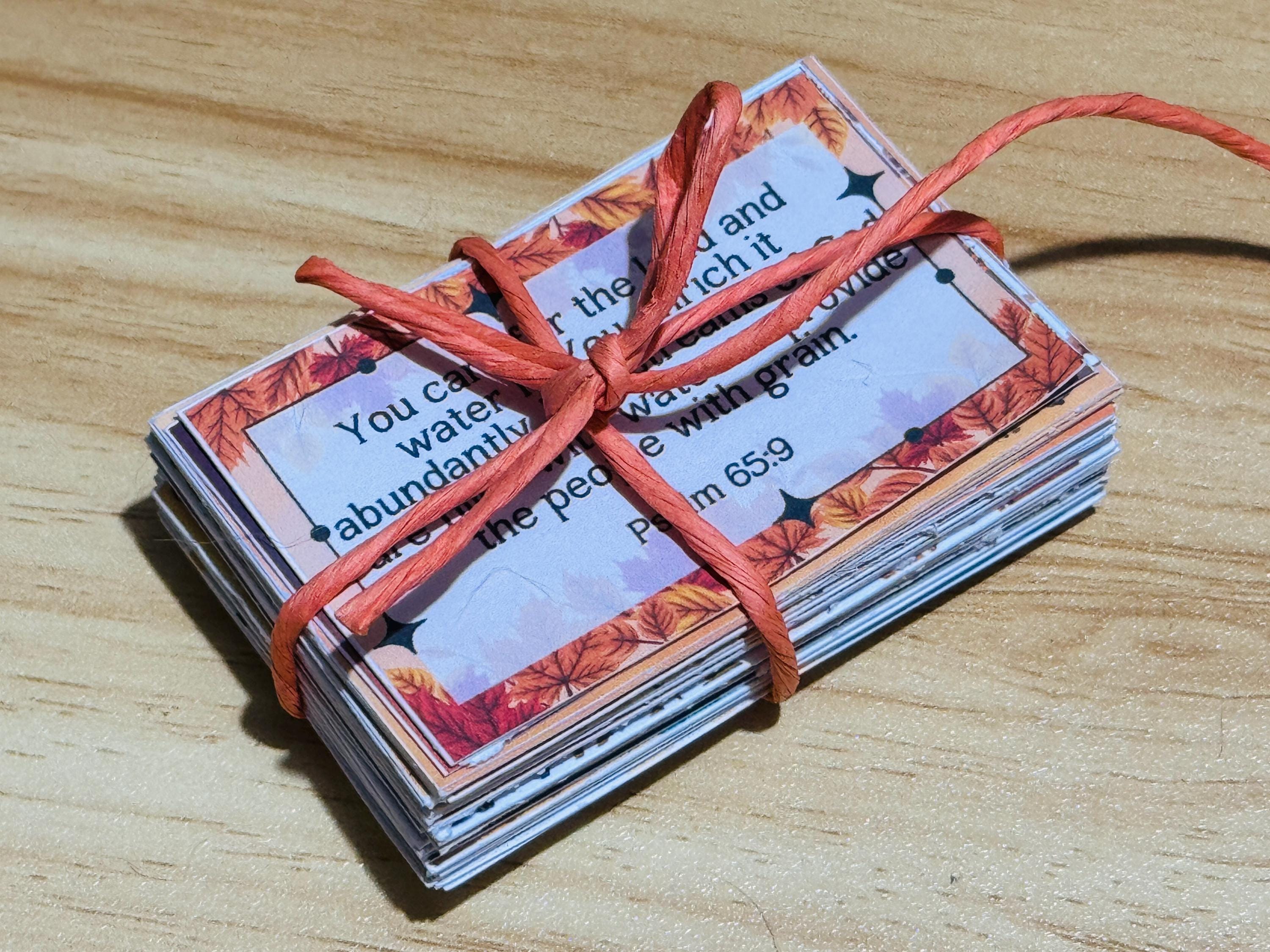 110 Autumn Bible Verse Cards, Printable Scripture (digital Download) - Etsy