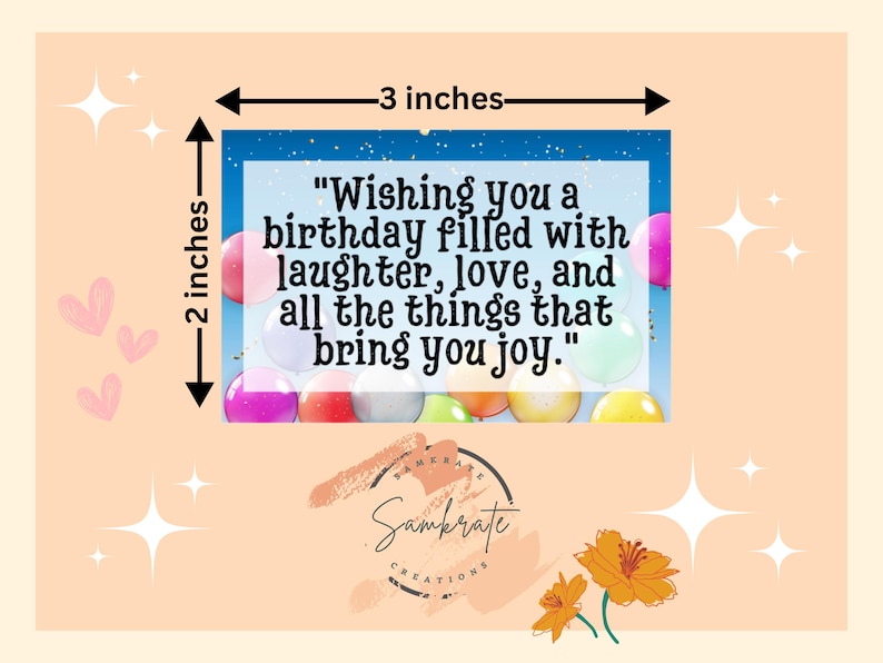 112 Printable Heartfelt Birthday Quote Cards (digital Download) - Etsy