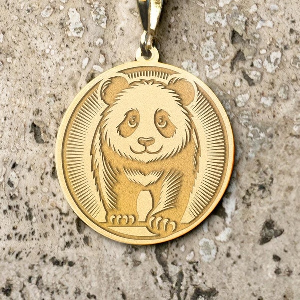 Panda Necklace - Etsy