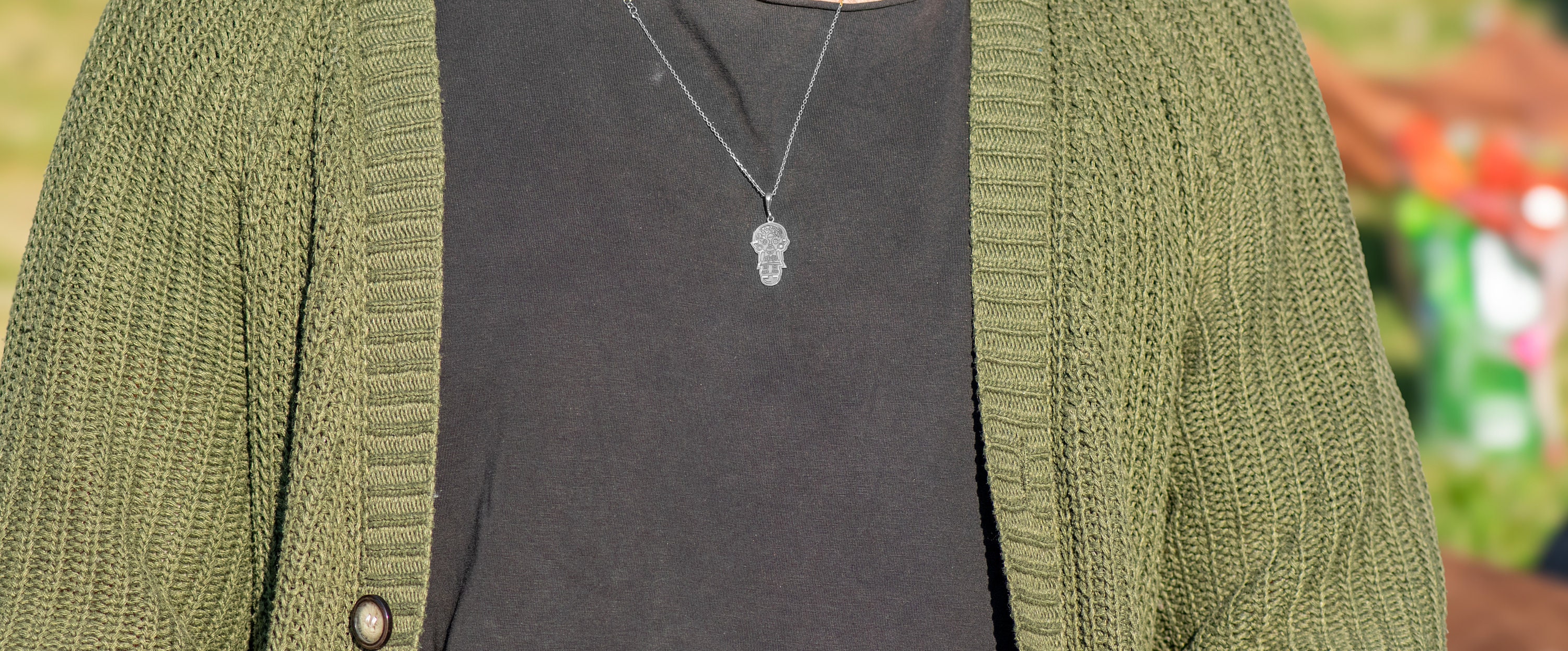 14K Gold Inca Idol Necklace: Peruvian Mythological Pendant - Etsy