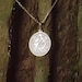 Ares Medallion: Engraved Greek God of War Pendant, Sterling Silver or ...