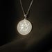 Ares Medallion: Engraved Greek God of War Pendant, Sterling Silver or ...