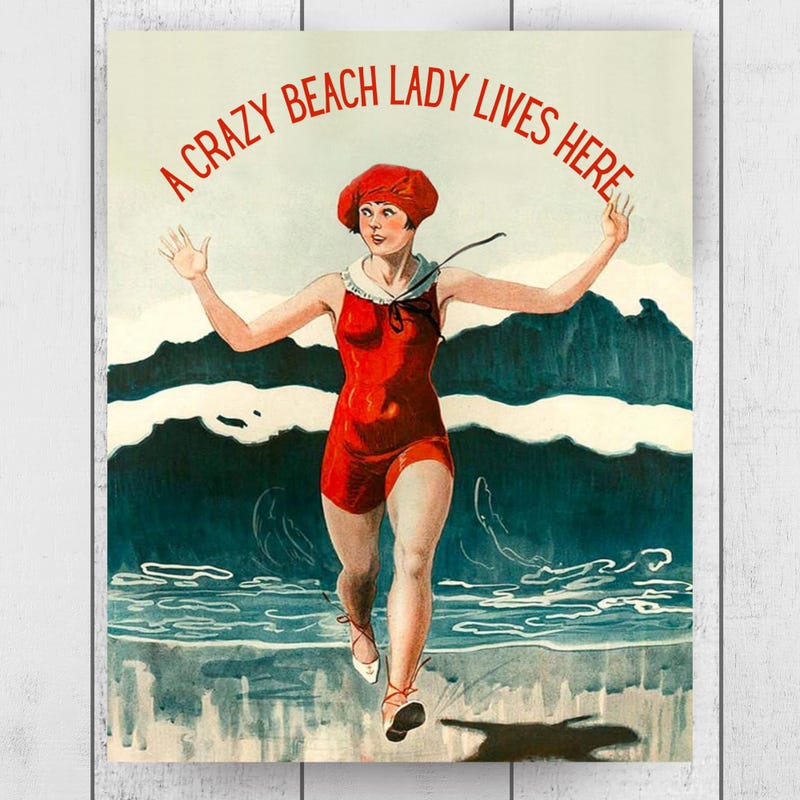 Vintage Beach Art - Etsy