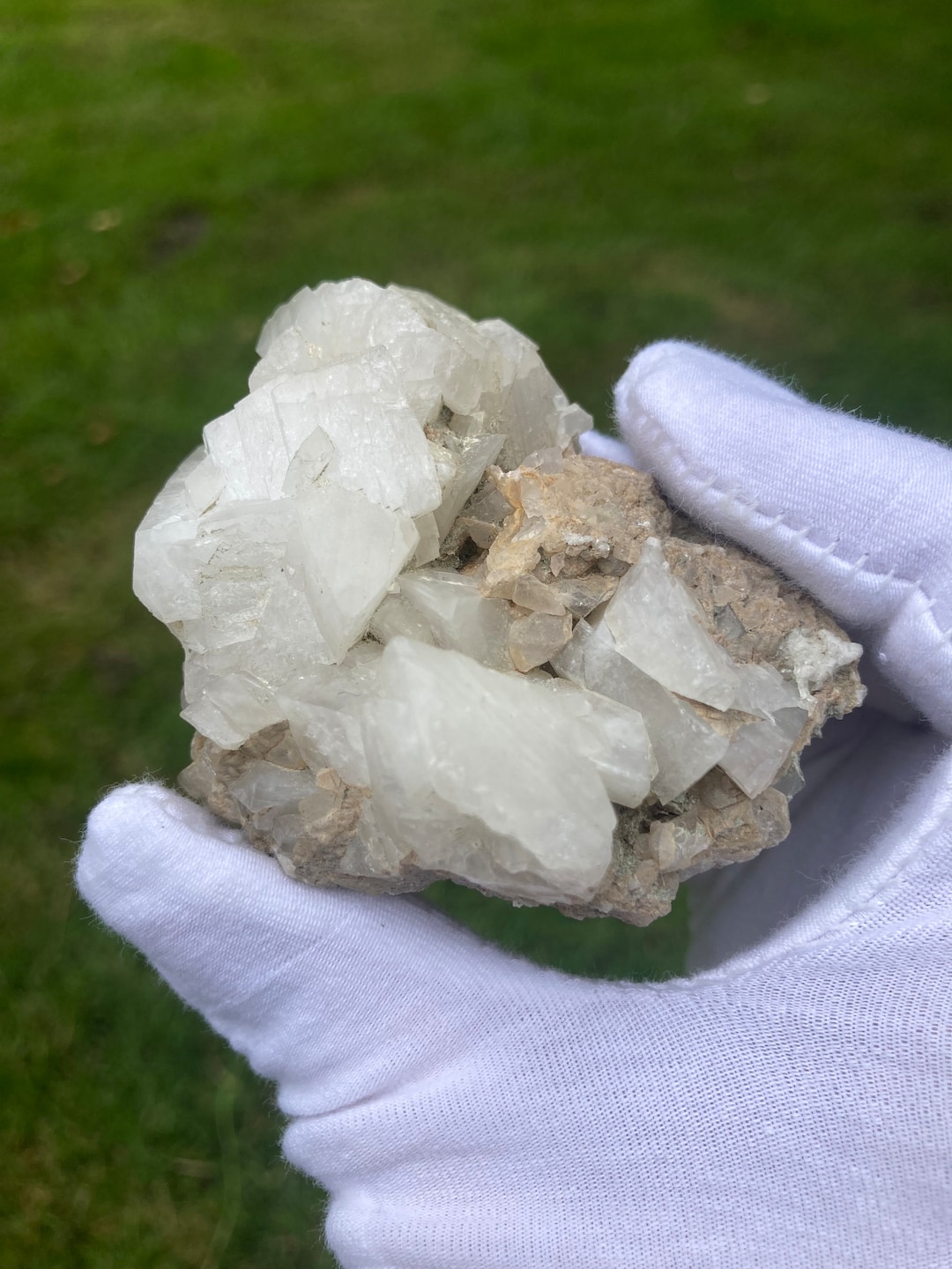 Stacking Adular Crystals on Matrix. Tyrol, Austria Alps Specimen ...
