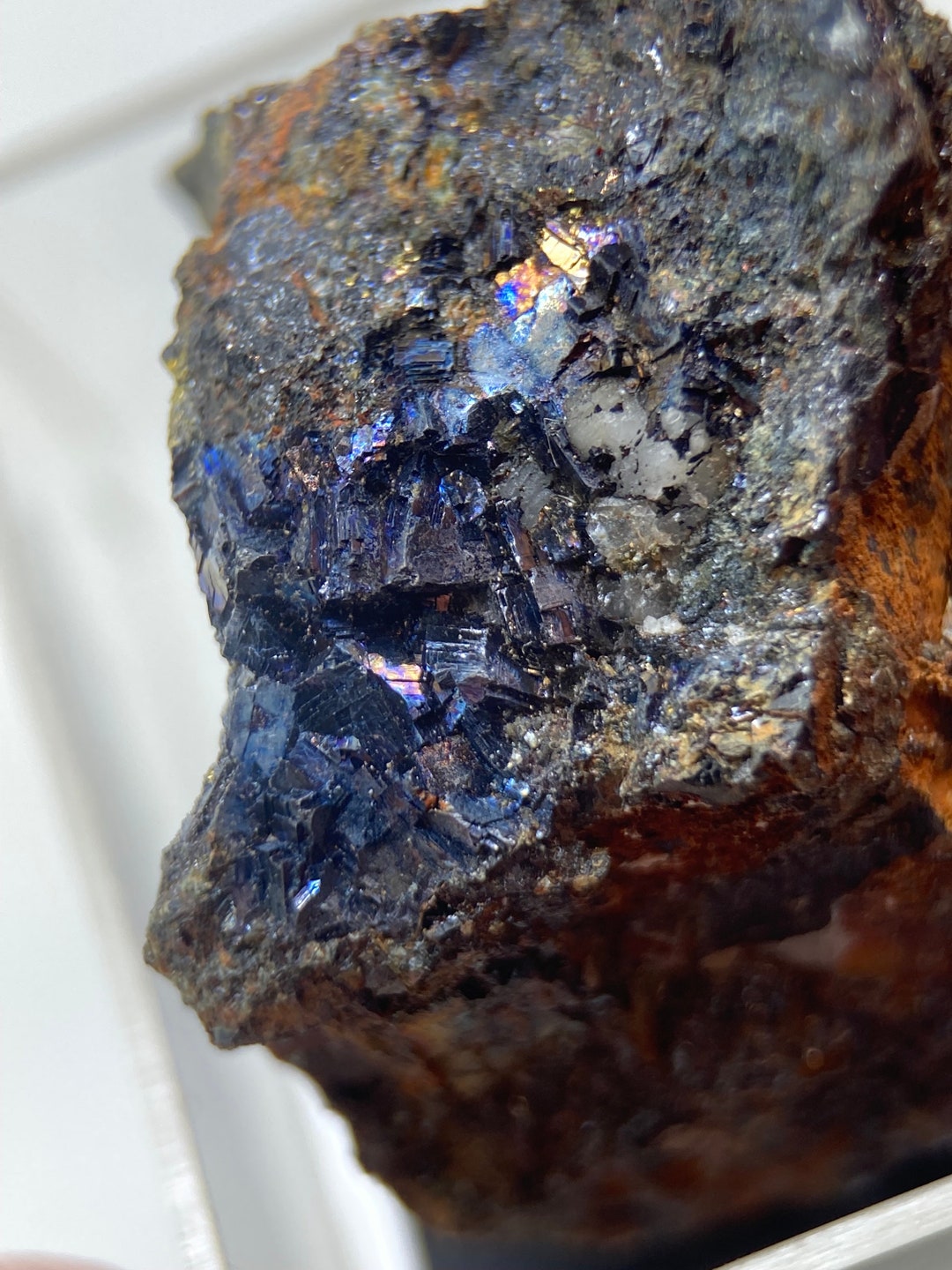 Very Rare Covellite Crystals From the Famous Classic Locality Ramsbeck ...