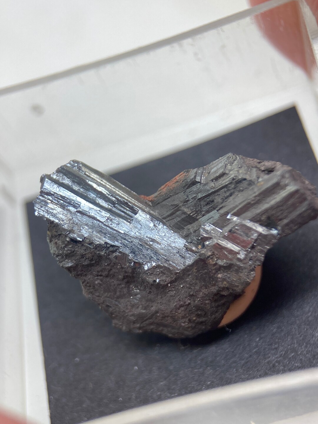 Black Manganite Crystals From Ilfeld Germany. Gem and Mineral ...
