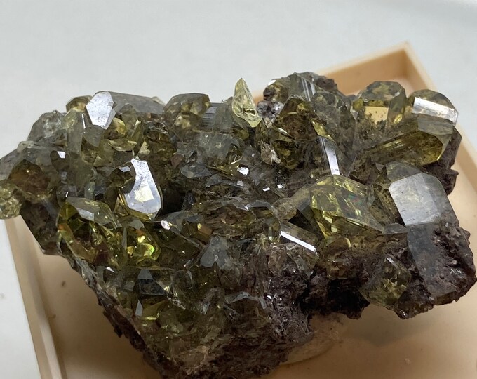 Classic Anglesite Crystal Cluster From Morocco. for Minerals and Gems ...