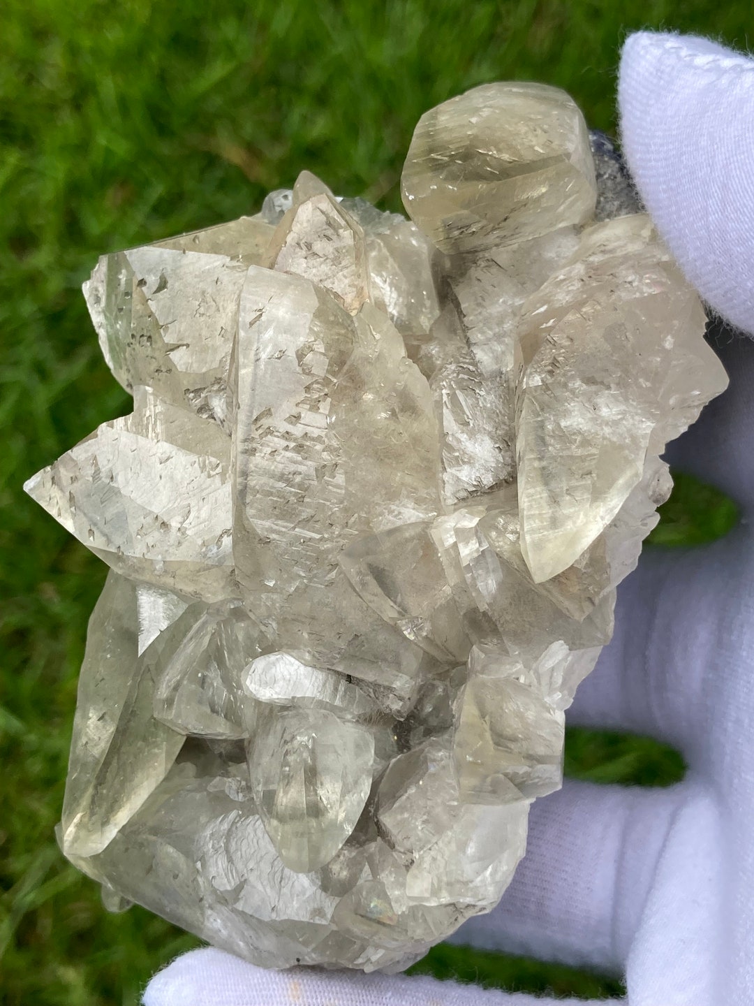 High Quality Large Sharp Calcite Crystals Cluster From Joplin Missouri ...