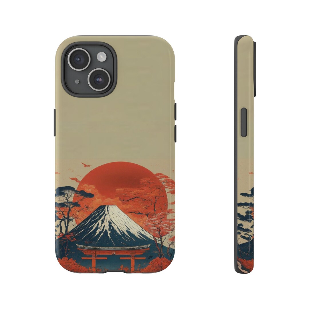 Mount Fuji Japaneses Phone Case - Etsy UK