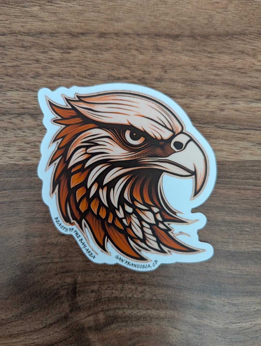 Red-tailed Hawk Tribal Dye Cut 3" Waterproof Vinyl Sticker - Etsy
