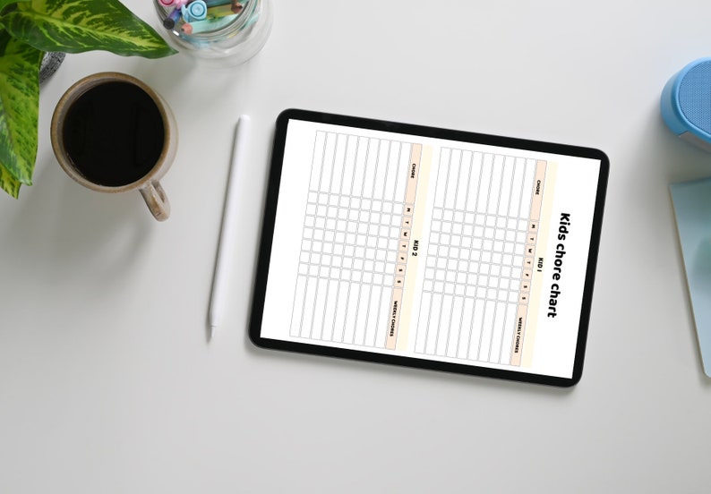 Printable Kids Chore Charts, After Before School Kids Charts Bundle ...