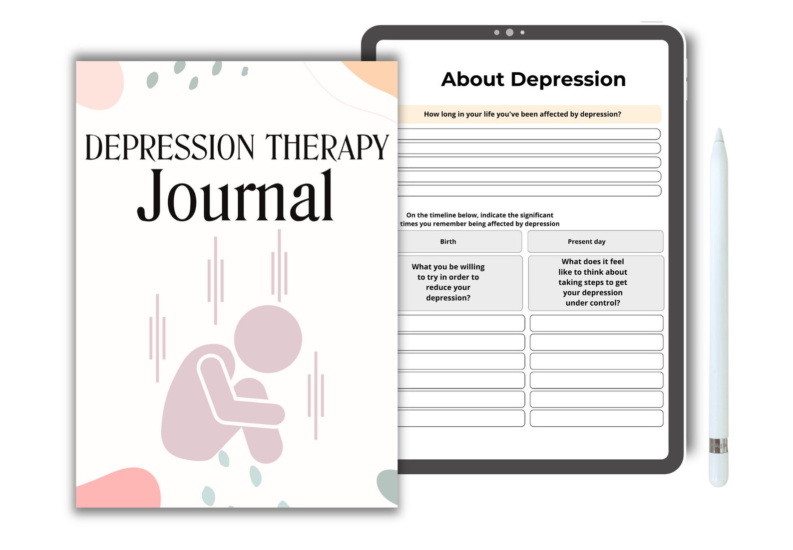 Depression Mental Health Journal Depression Workbook Coping Skills ...