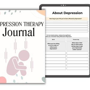 Depression Mental Health Journal Depression Workbook Coping Skills ...