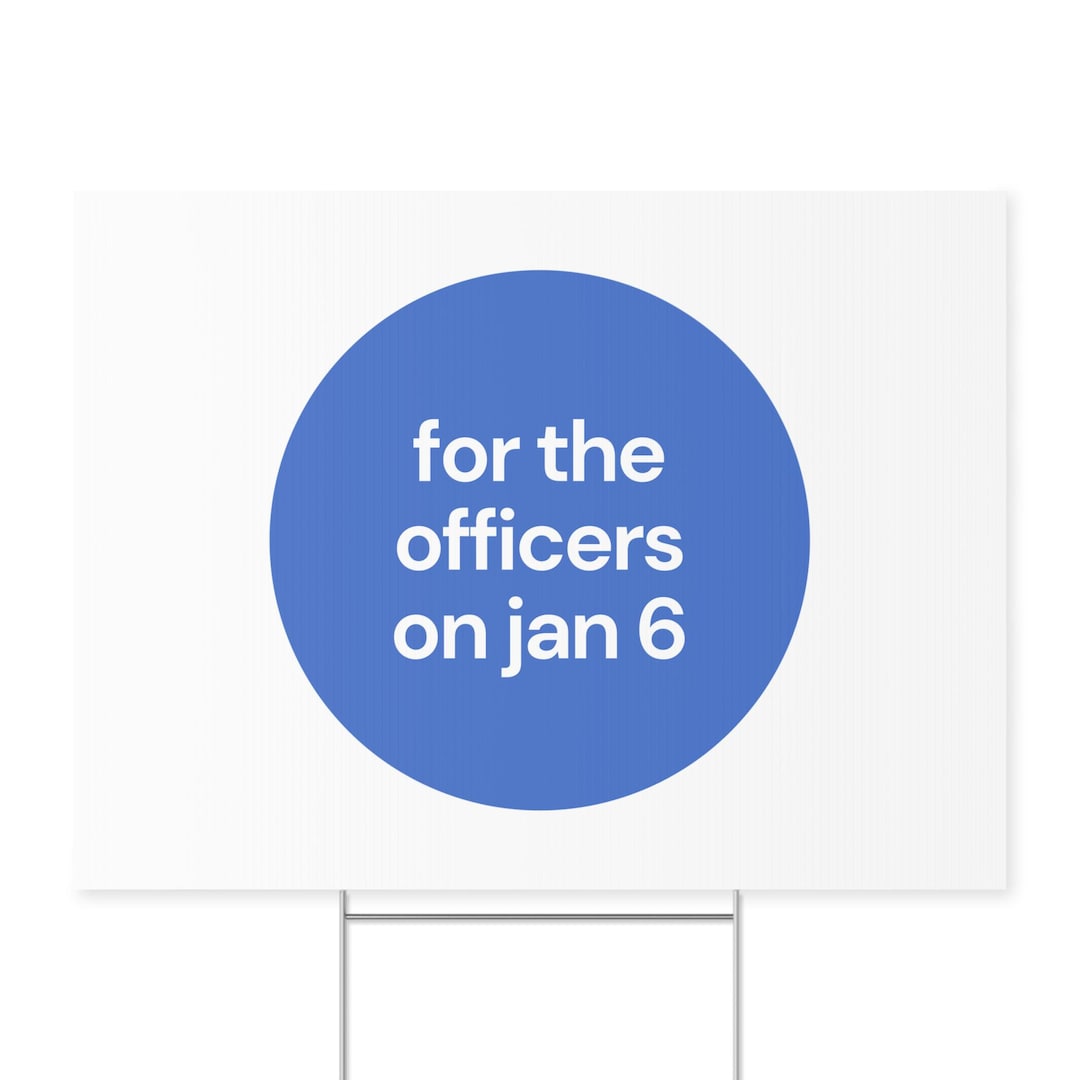 Blue Dot Yard Sign Kamala Harris Yard Sign Kamala Sign Blue Dot Sign ...