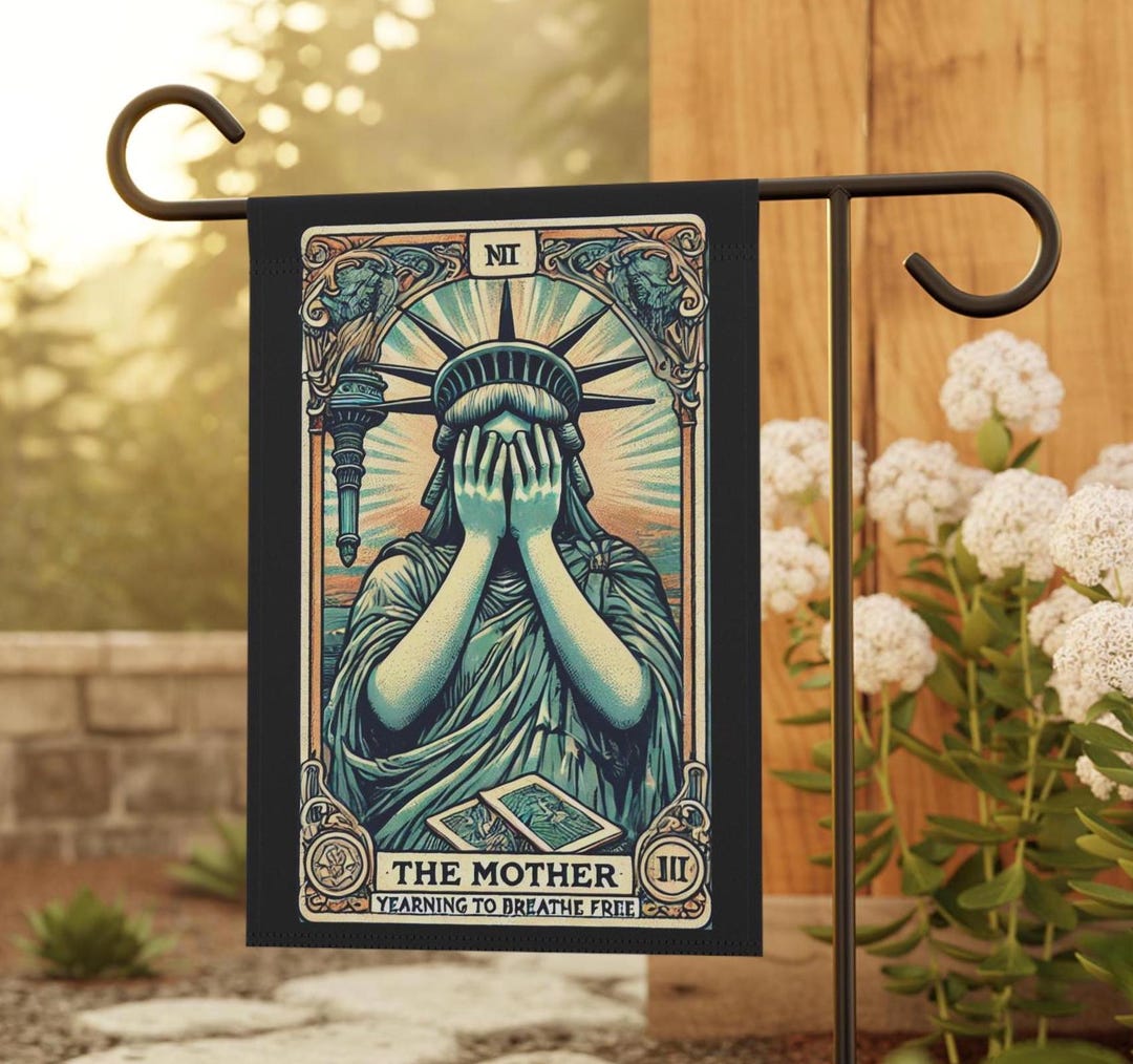 Pro-democratic Sign Pro-democracy Flag Statue of Liberty Banner ...