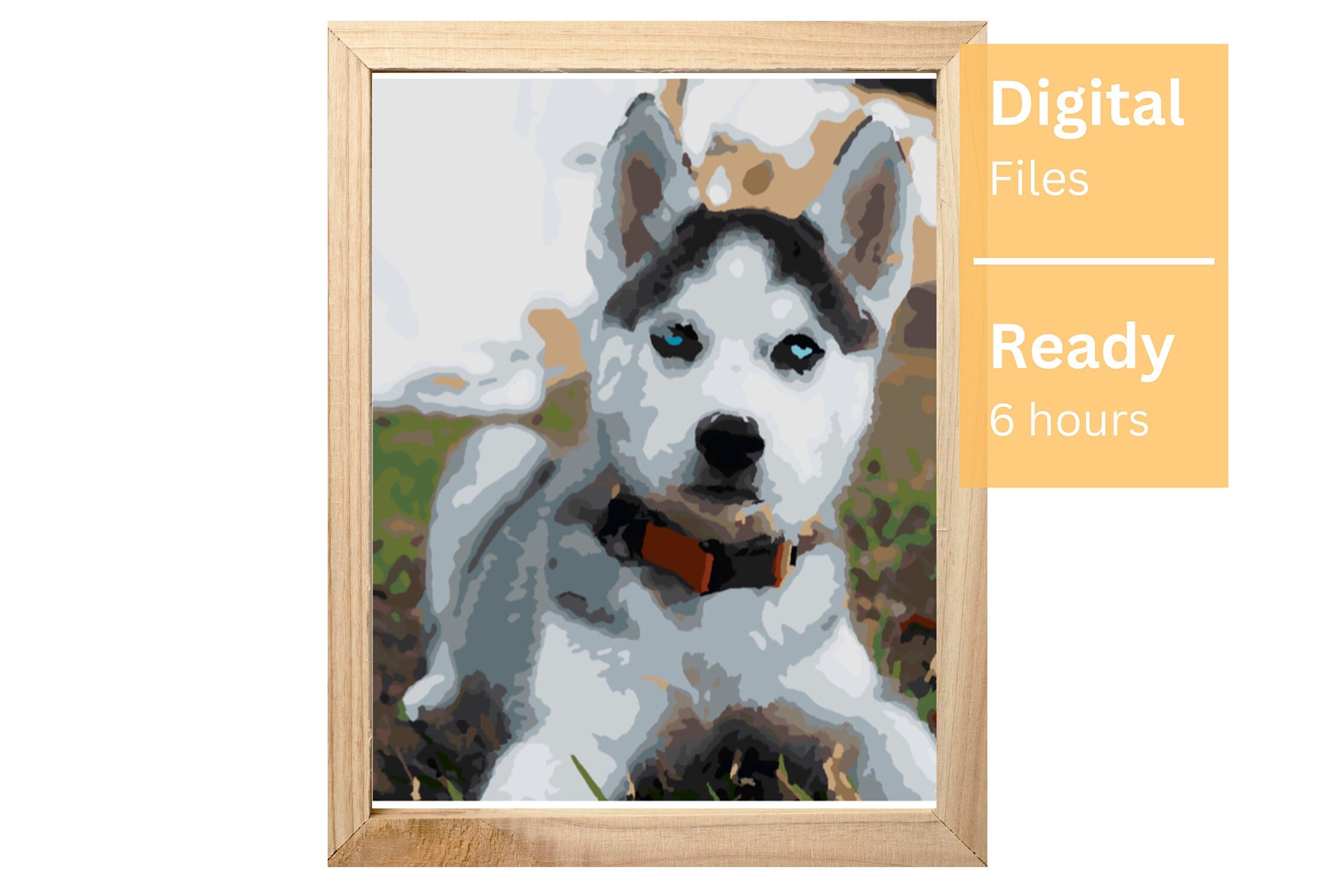 Pet Color by Number Color by Number Adult Paint by Number Printable Dog ...