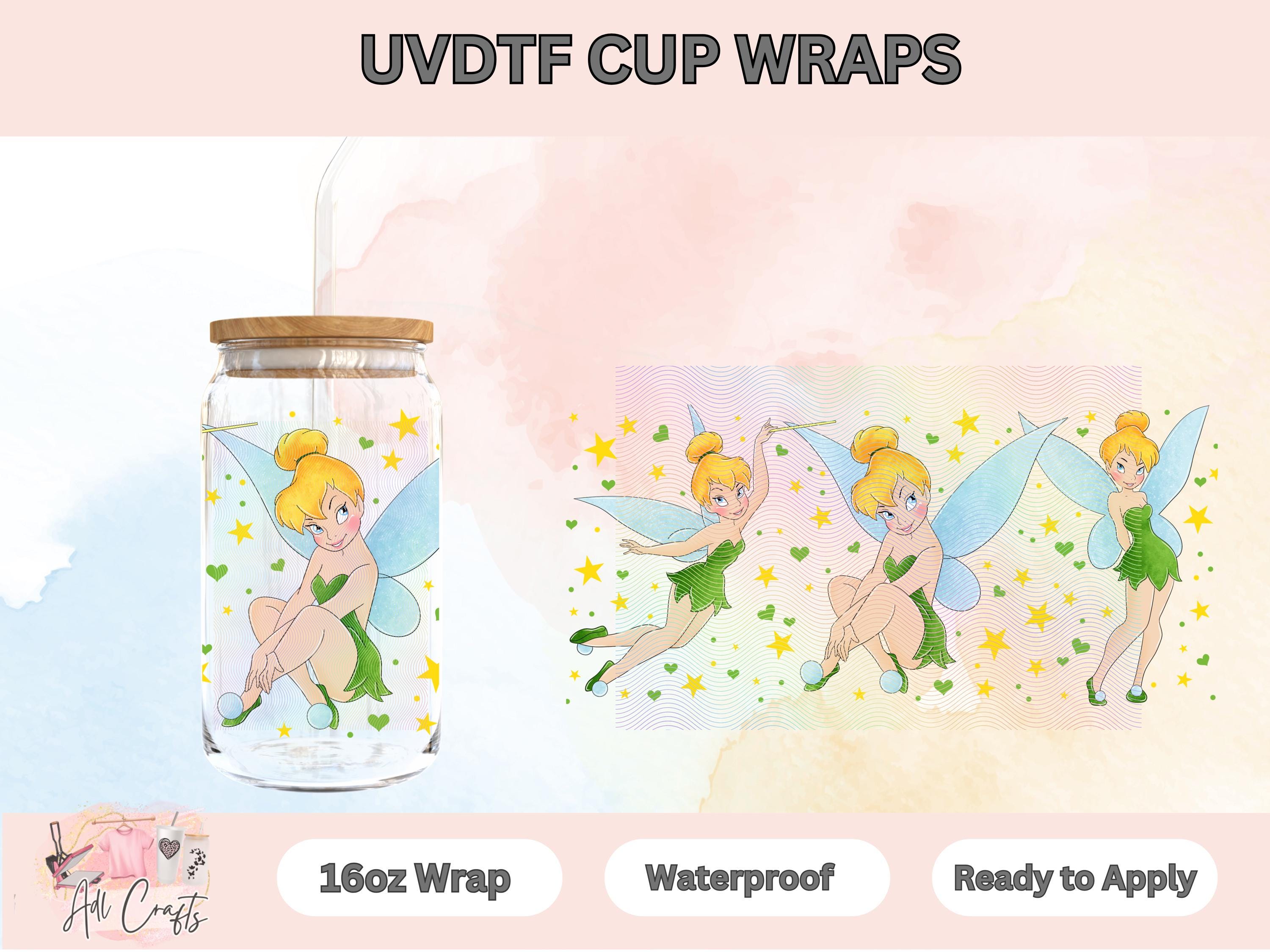 Uvdtf Cup Wrap Tinker Uvdtf Cute Fairy Wrap Spring Bell Cup Wraps - Etsy