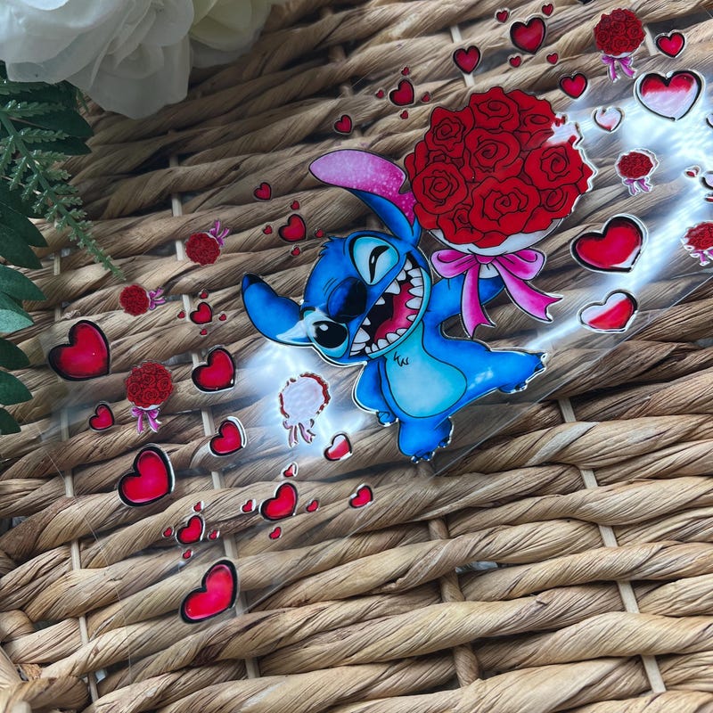 Uvdtf Valentine Stickers - Etsy