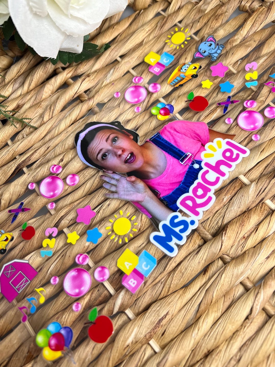 UV Dtf Cup Wrap Ms. Rachel | Uv DTF Rachel | Ma Rachel Cup Wraps - Etsy