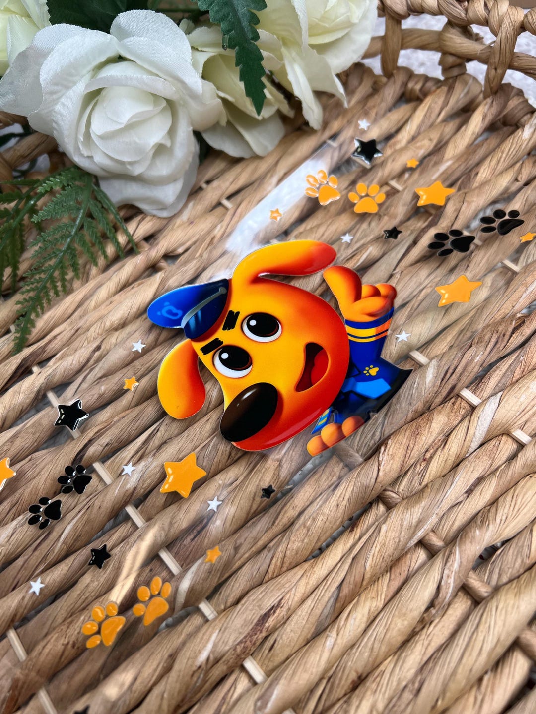Uvdtf Cup Wrap Safety Sheriff Labrador | Uvdtf Kids Cups Wrap | Sheriff ...