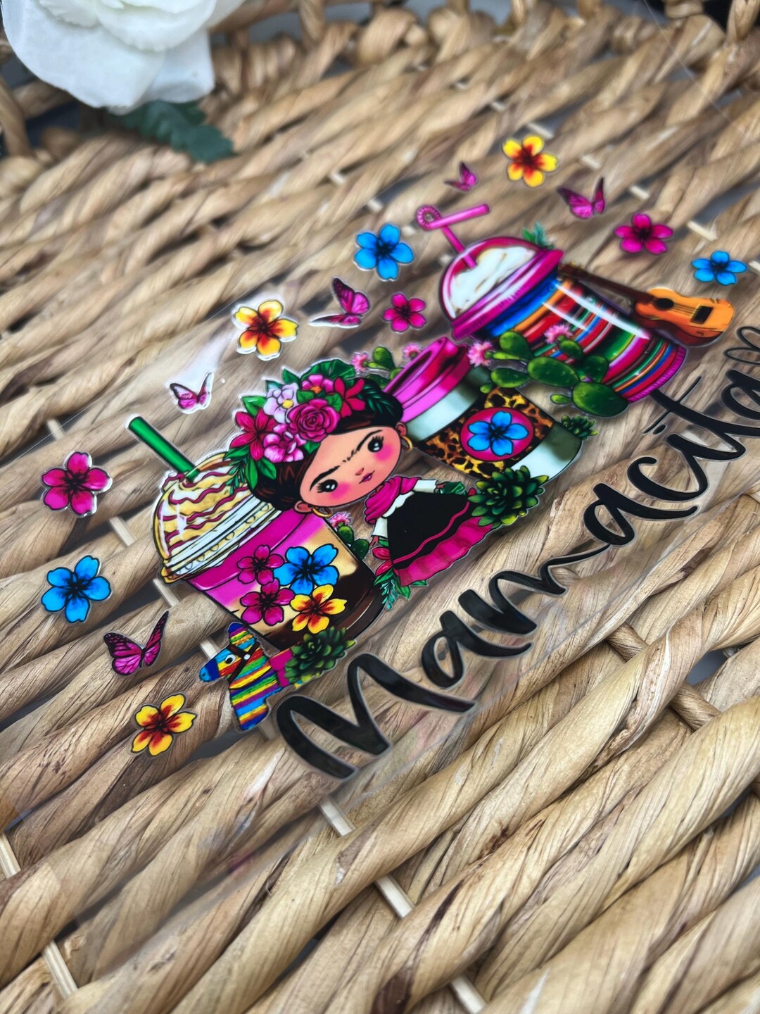 Uvdtf Cup Wrap Mexican | Uvdtf Mamacita Frida Wrap | Ready to Apply - Etsy