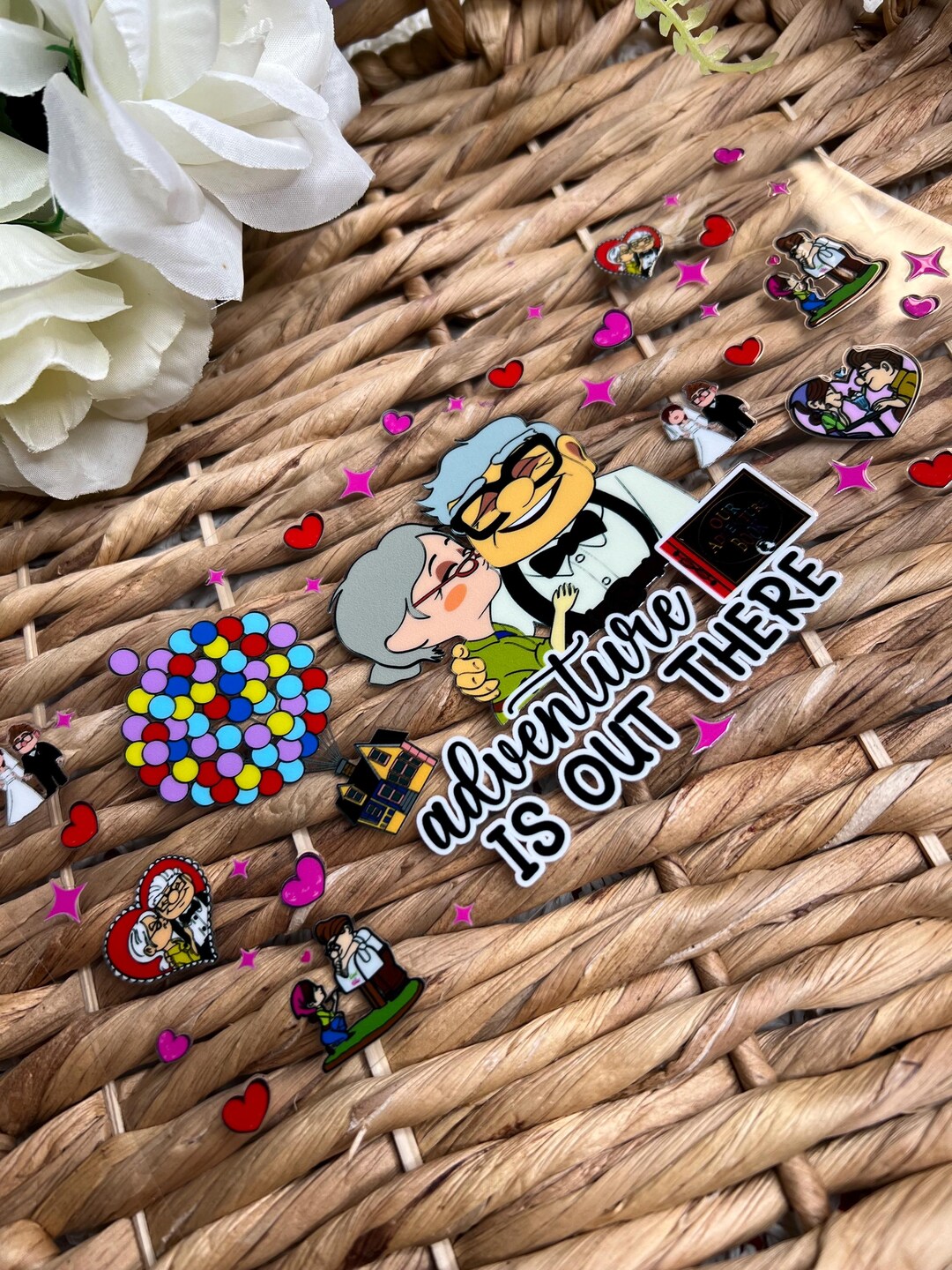 Uvdtf Cup Wrap up | Uvdtf Cute UP Wrap | Valentines Cup Wraps - Etsy